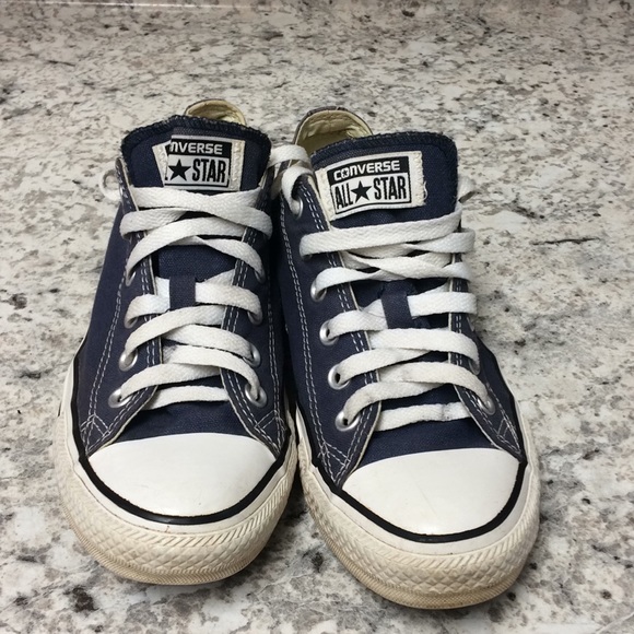 Converse | Shoes | Blue And White Converse All Stars | Poshmark